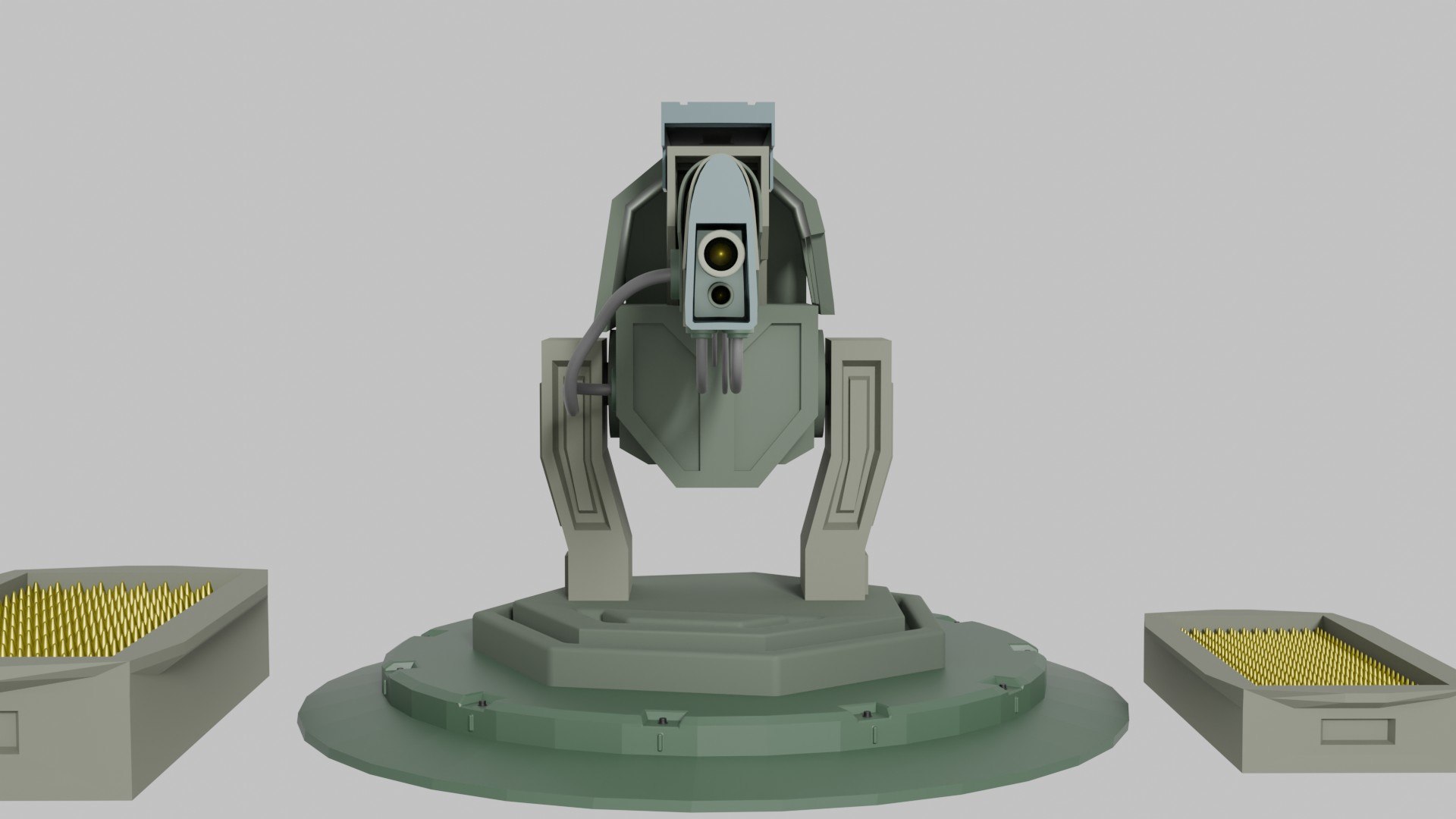 3D Cannon Tank 3D Model - TurboSquid 2343216