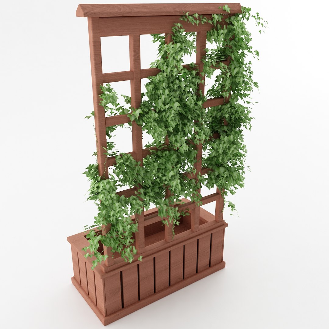 3D model trellis planter - TurboSquid 1301549