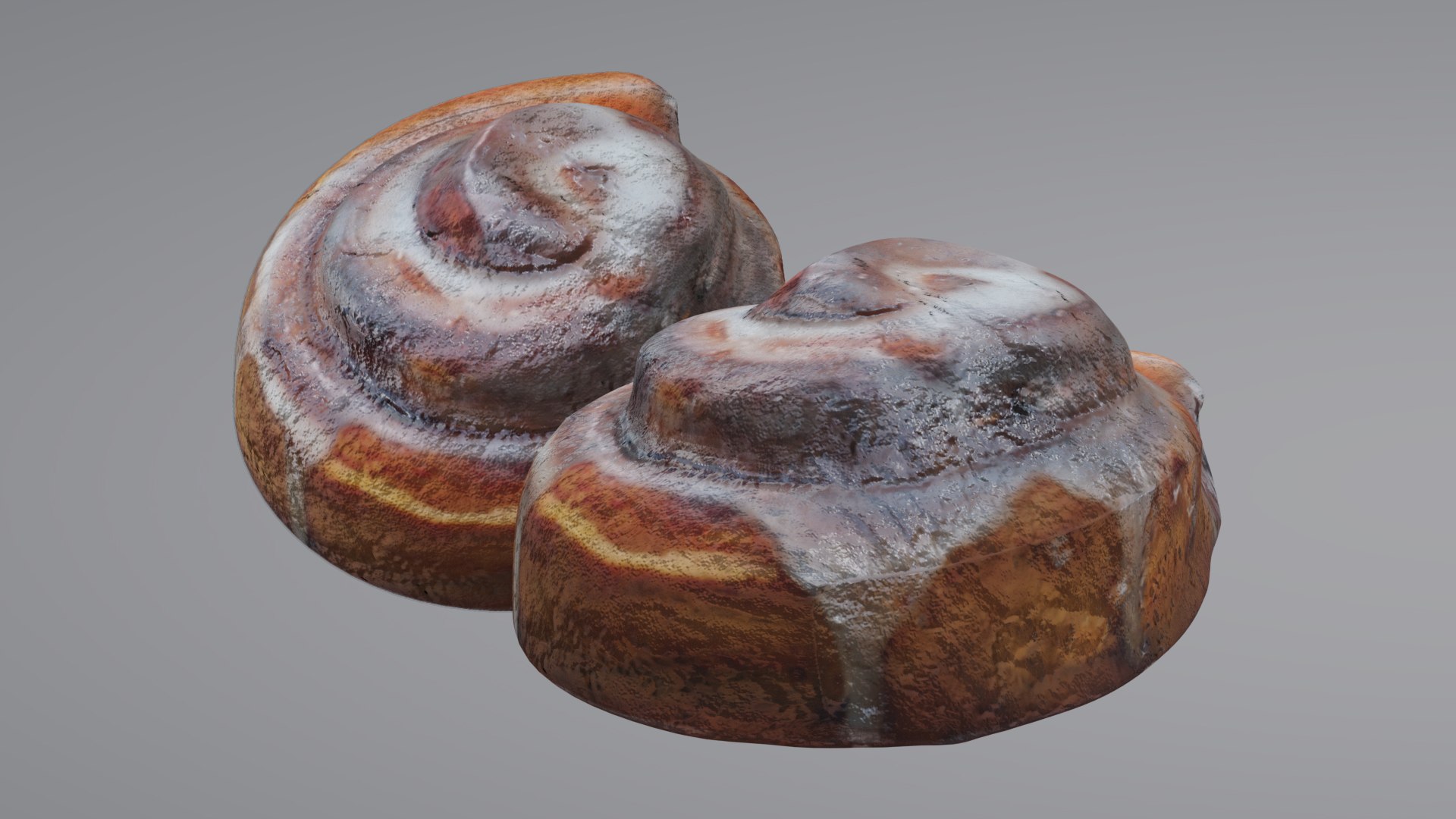 3D Model Cinnamon Rolls - TurboSquid 1995822