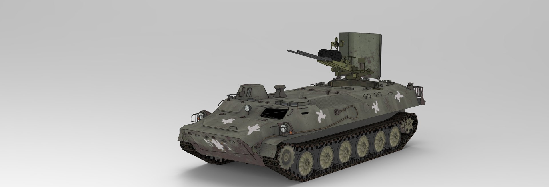 3D Mtlb-m55 Mtlb Model - TurboSquid 1649471