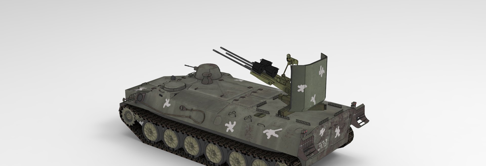 3D Mtlb-m55 Mtlb Model - TurboSquid 1649471