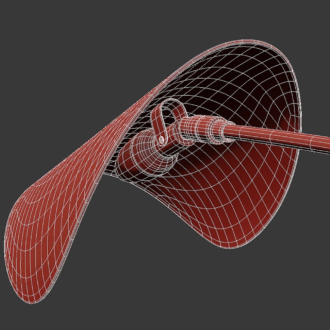 Funambule Contemporary 2-Arm Wall Light in Metal 3D model - TurboSquid ...