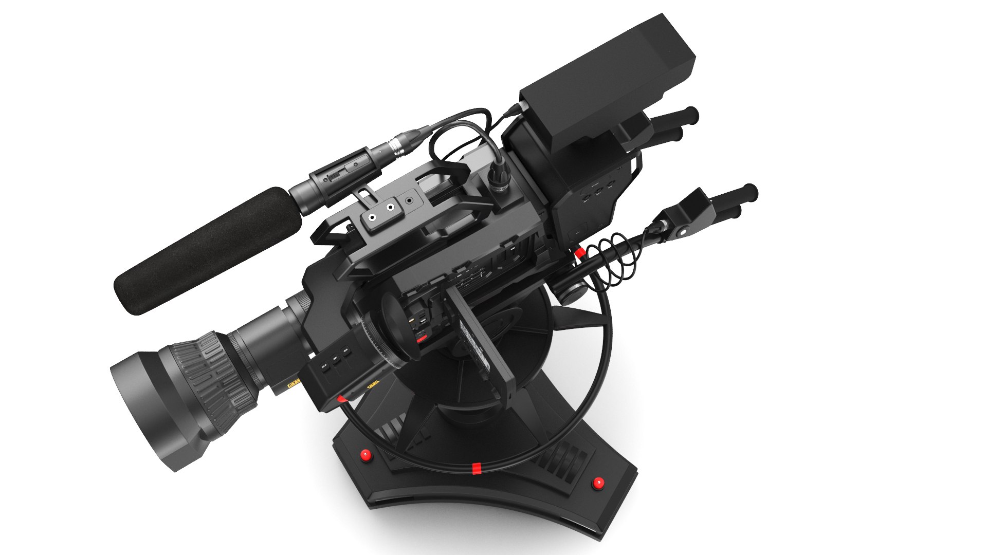 Real Studio Camera 3D Model - TurboSquid 1703237