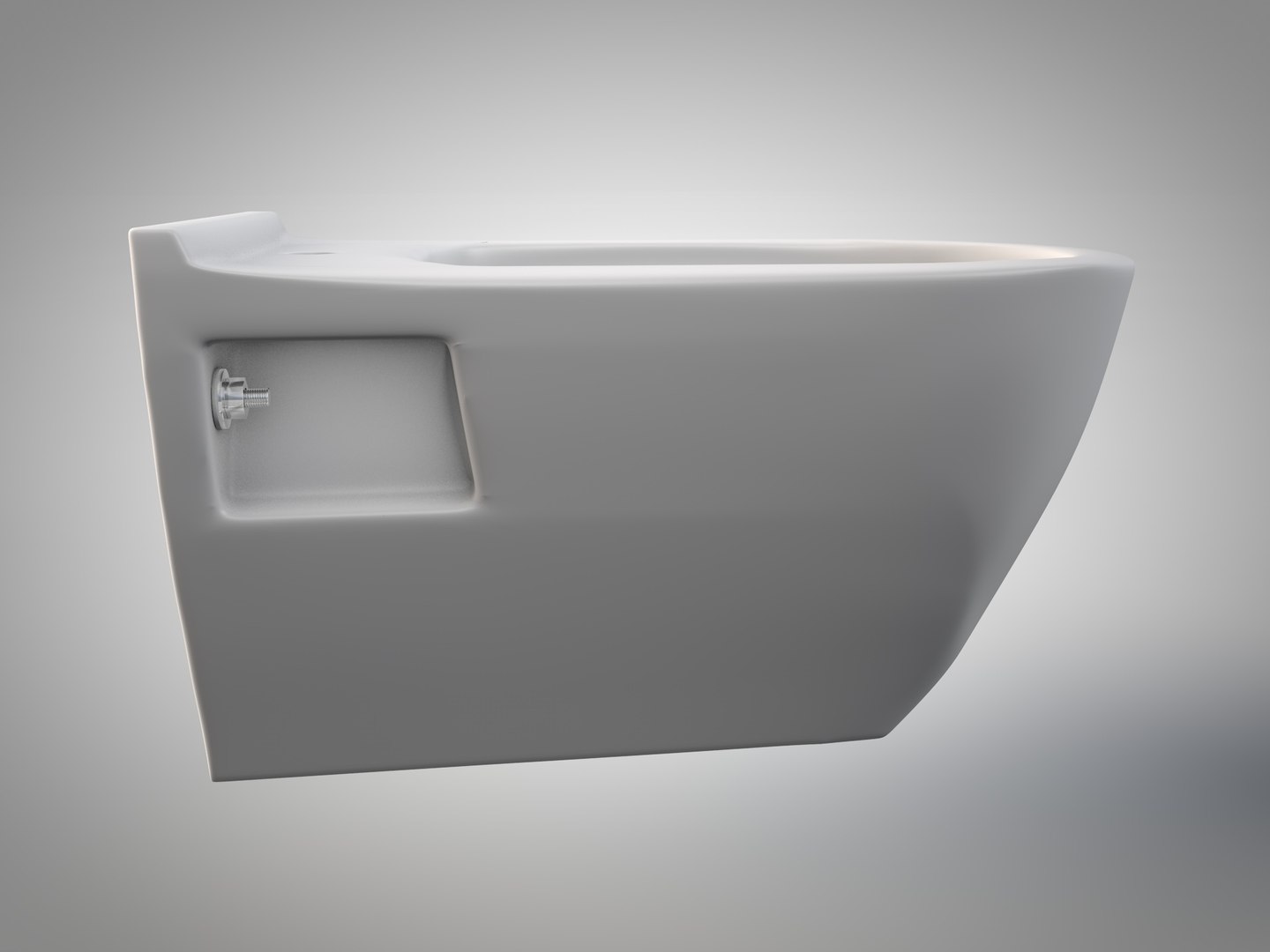 3d Bidet Bathroom Model
