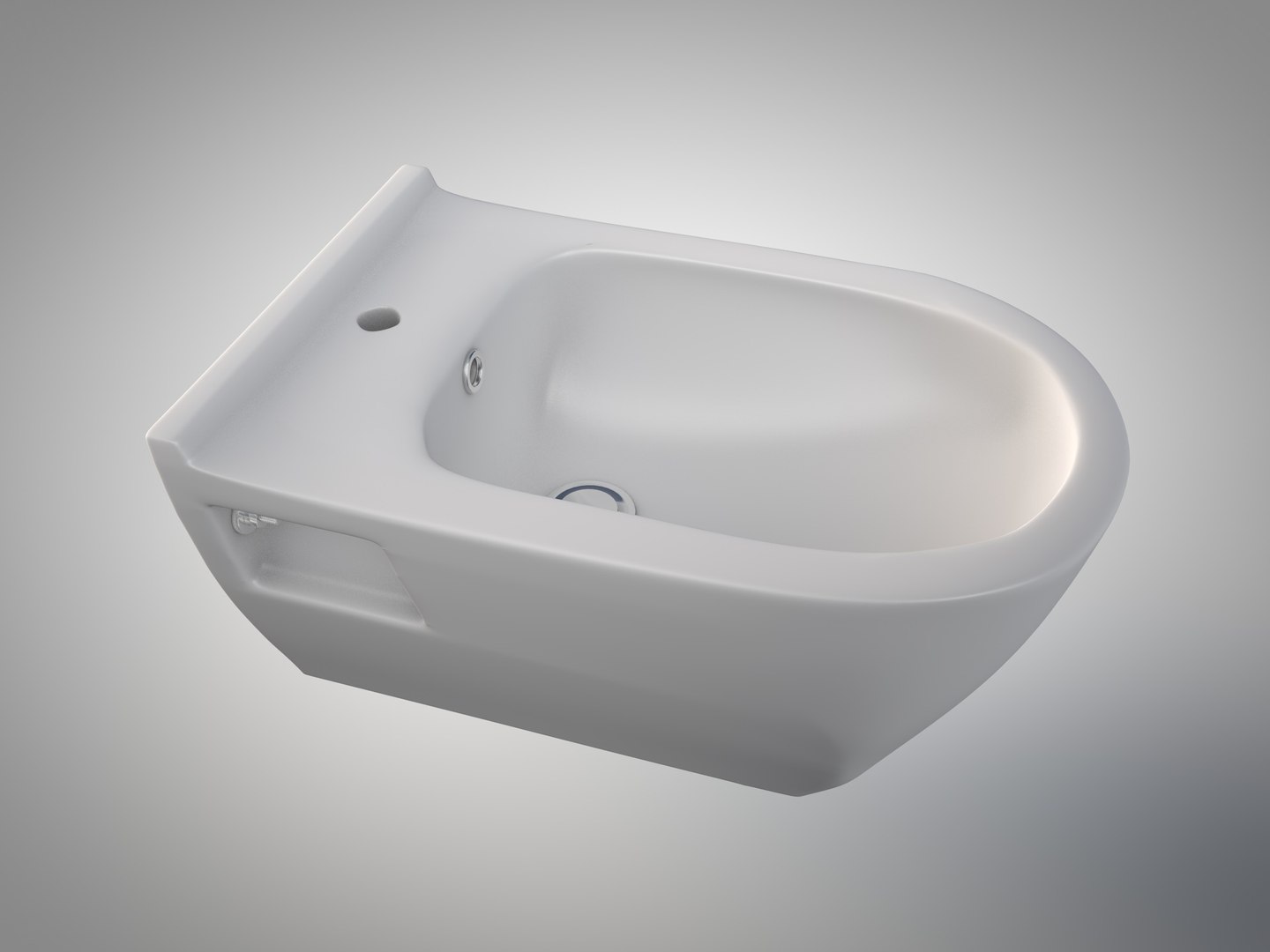 3d Bidet Bathroom Model