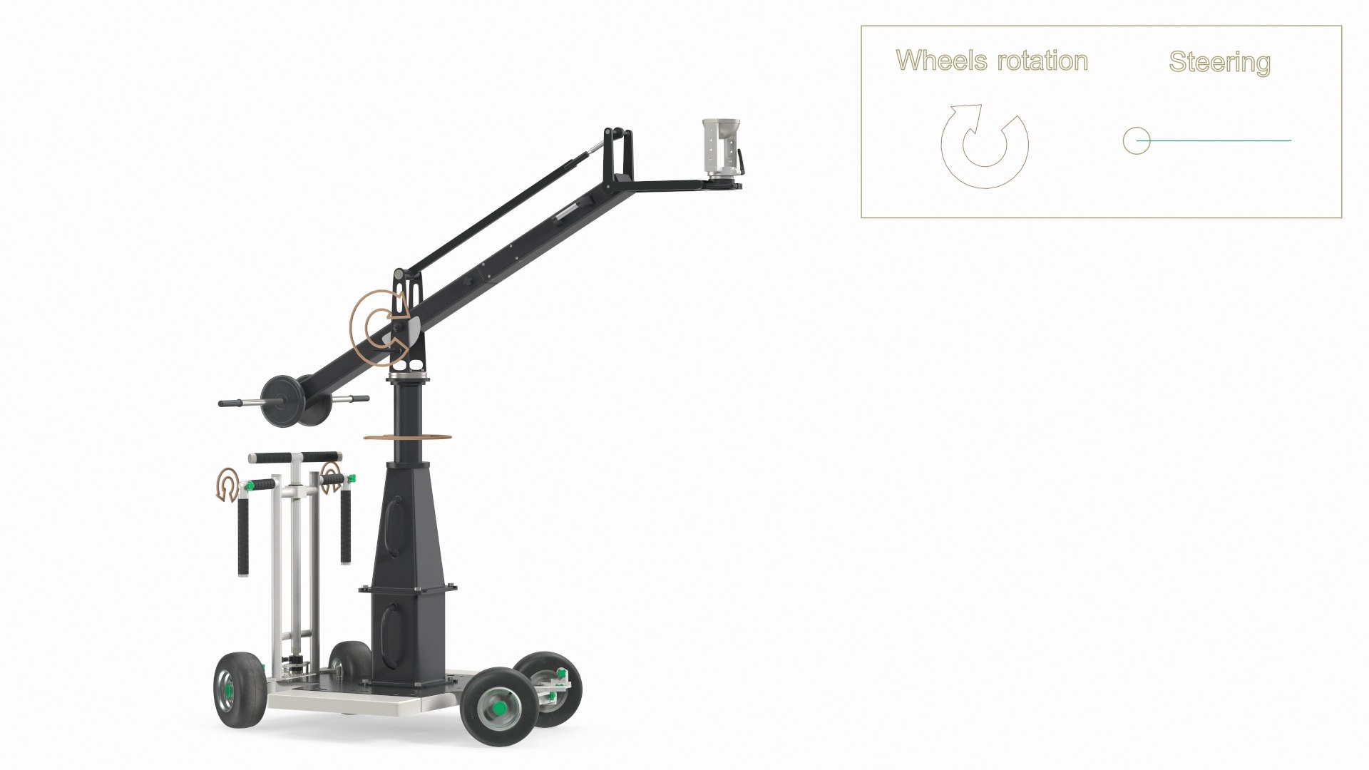 Dolly 4x4 with Mini Crane Rigged for Cinema 4D 3D model - TurboSquid ...