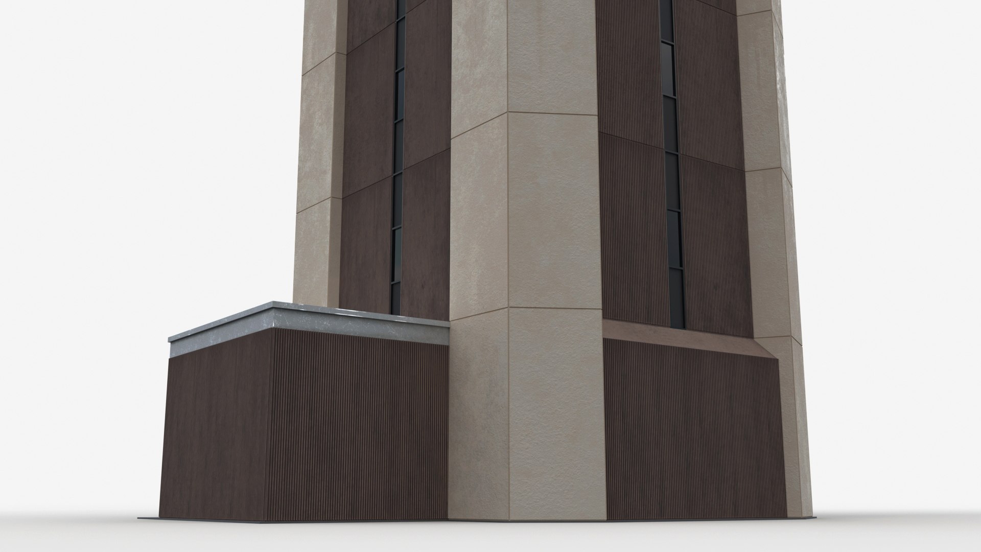 Air Force Base Control Tower 3D Model - TurboSquid 2317799