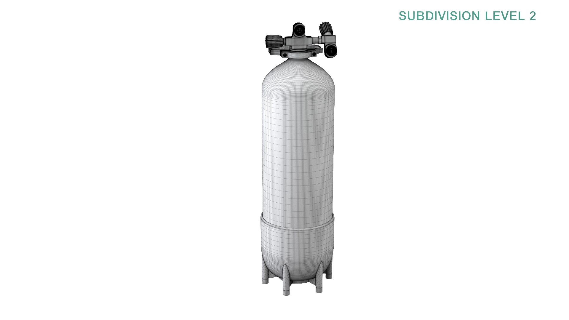 Scuba Tank 3D Model - TurboSquid 1753231