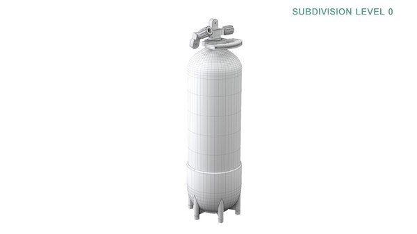 Scuba Tank 3D model - TurboSquid 1753231