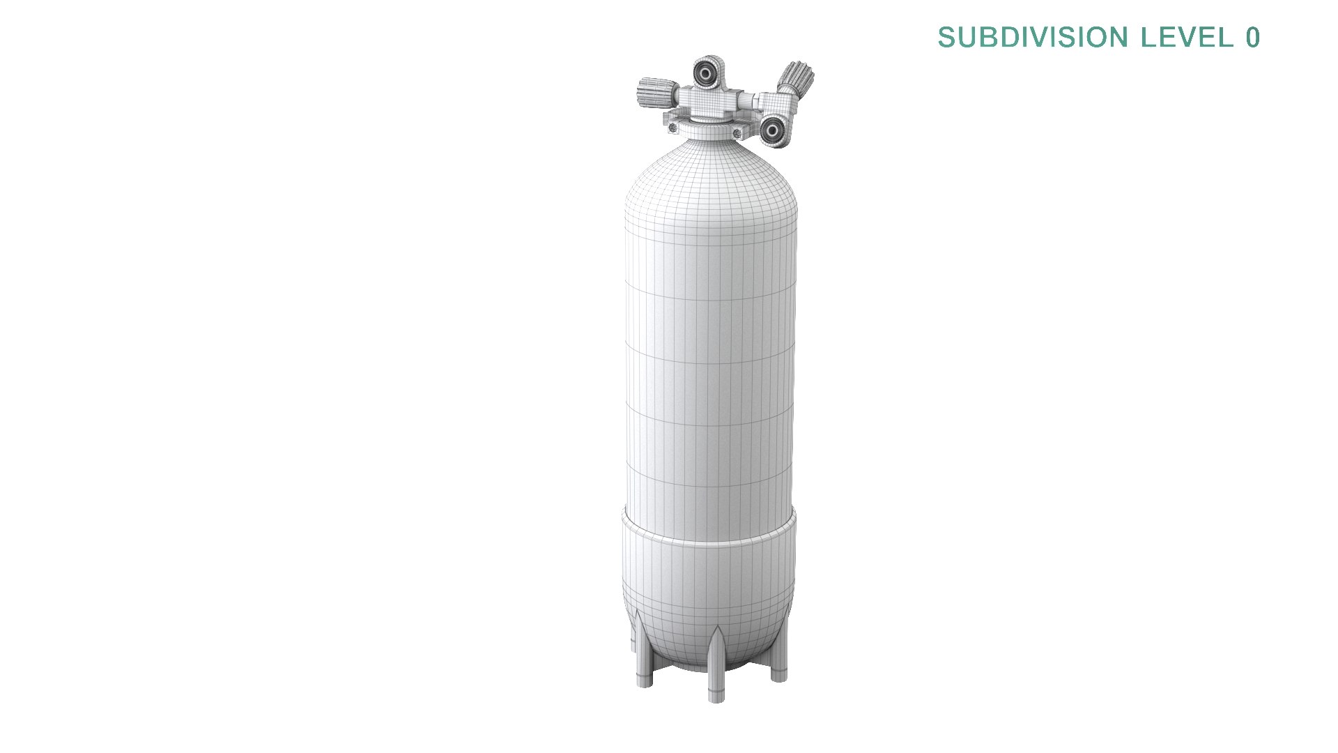 Scuba Tank 3D model - TurboSquid 1753231