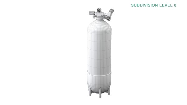 Scuba Tank 3D model - TurboSquid 1753231