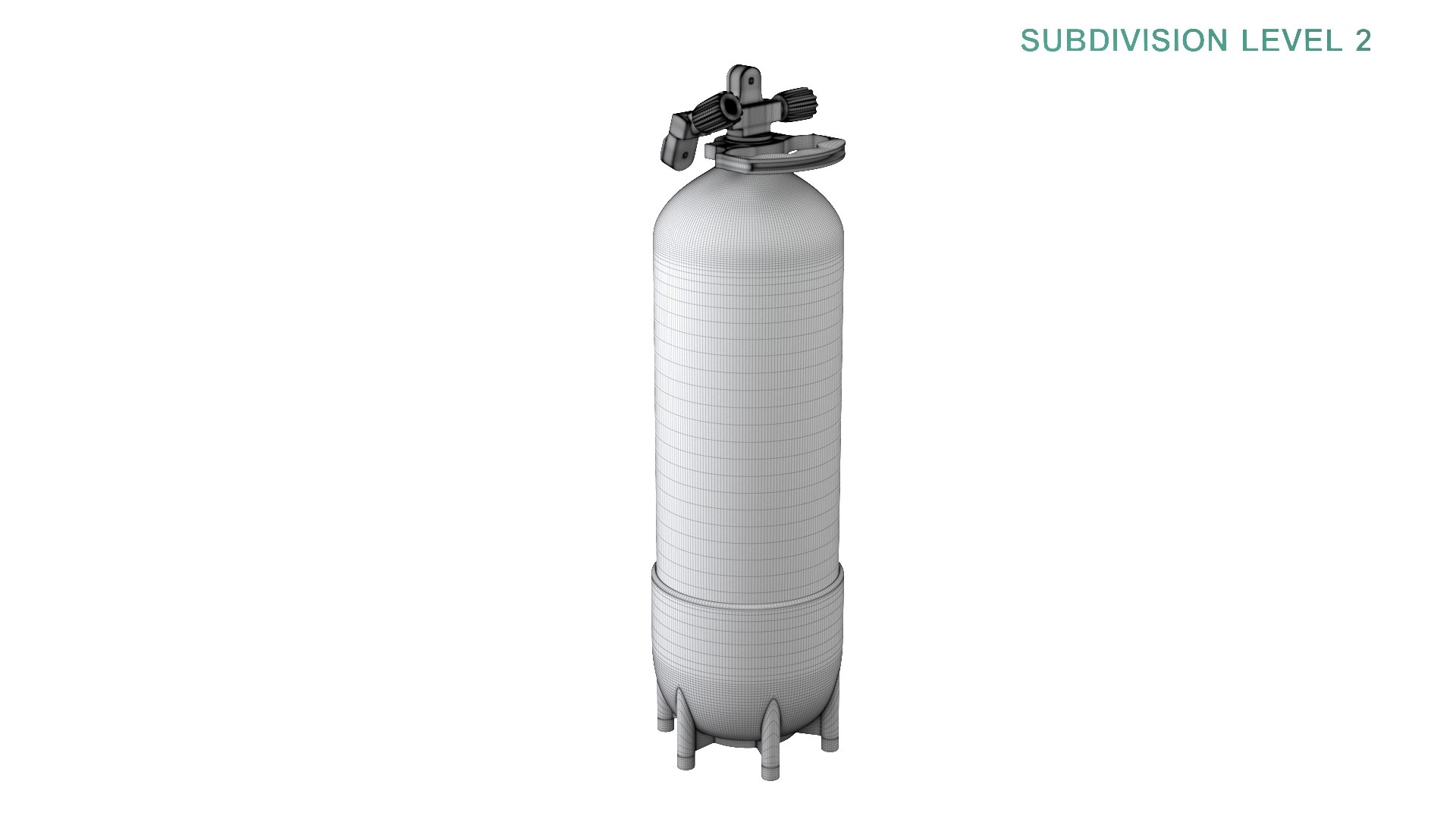 Scuba Tank 3D Model - TurboSquid 1753231