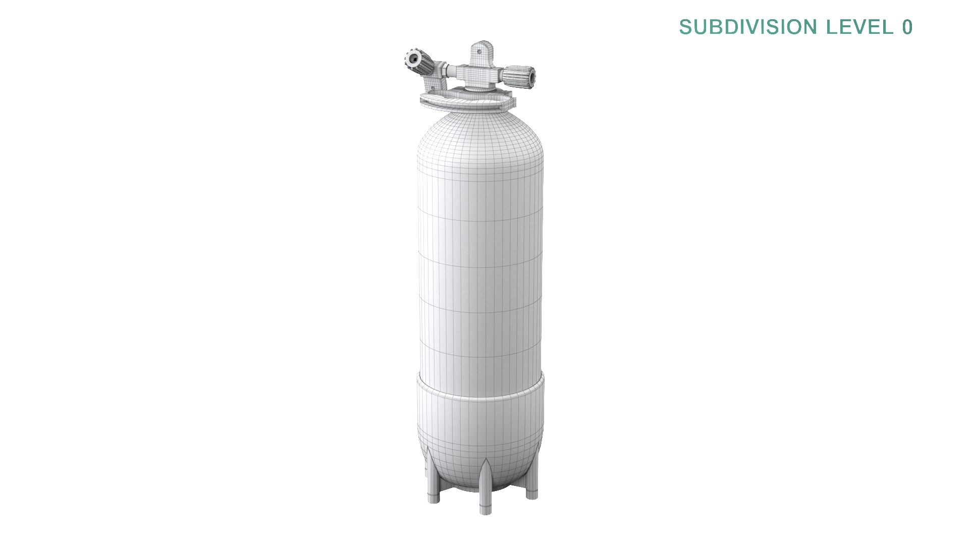Scuba Tank 3D Model - TurboSquid 1753231