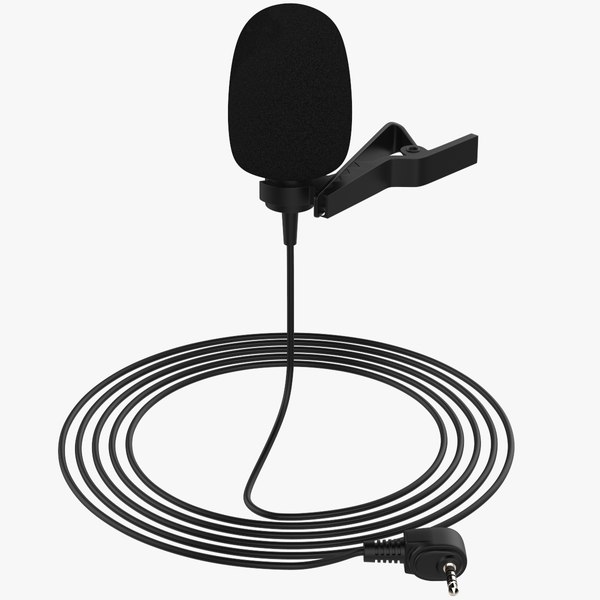 tv microphone advertising box 3d model