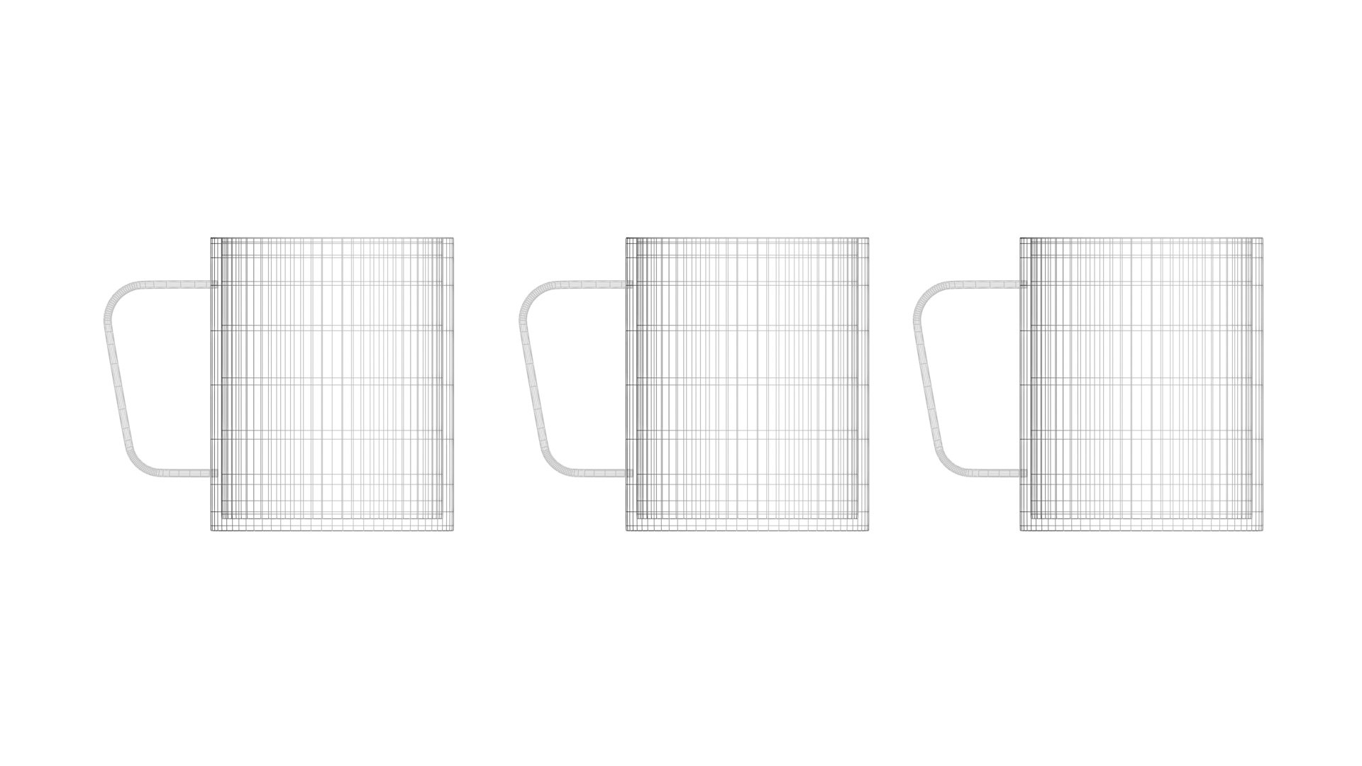 3D Metal Cups Set - TurboSquid 2268132