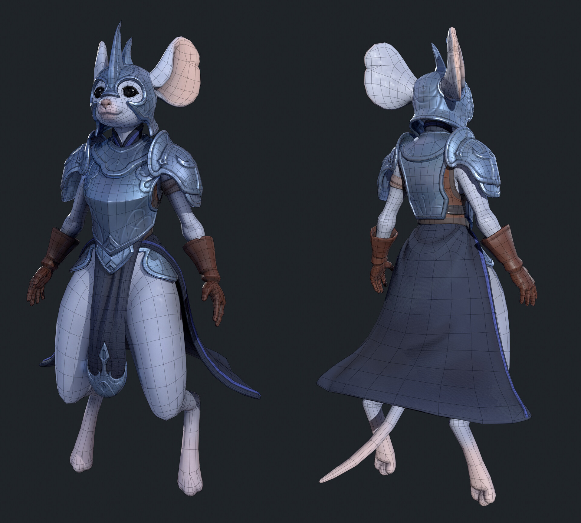 Piper Anim Rig 3D model - TurboSquid 1766625