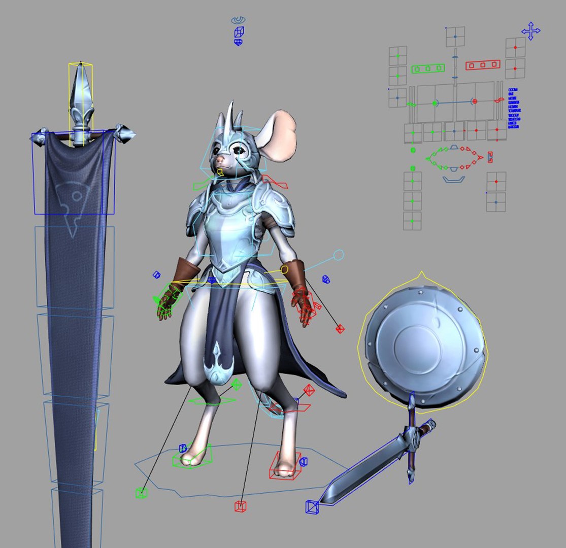 Piper Anim Rig 3D Model - TurboSquid 1766625