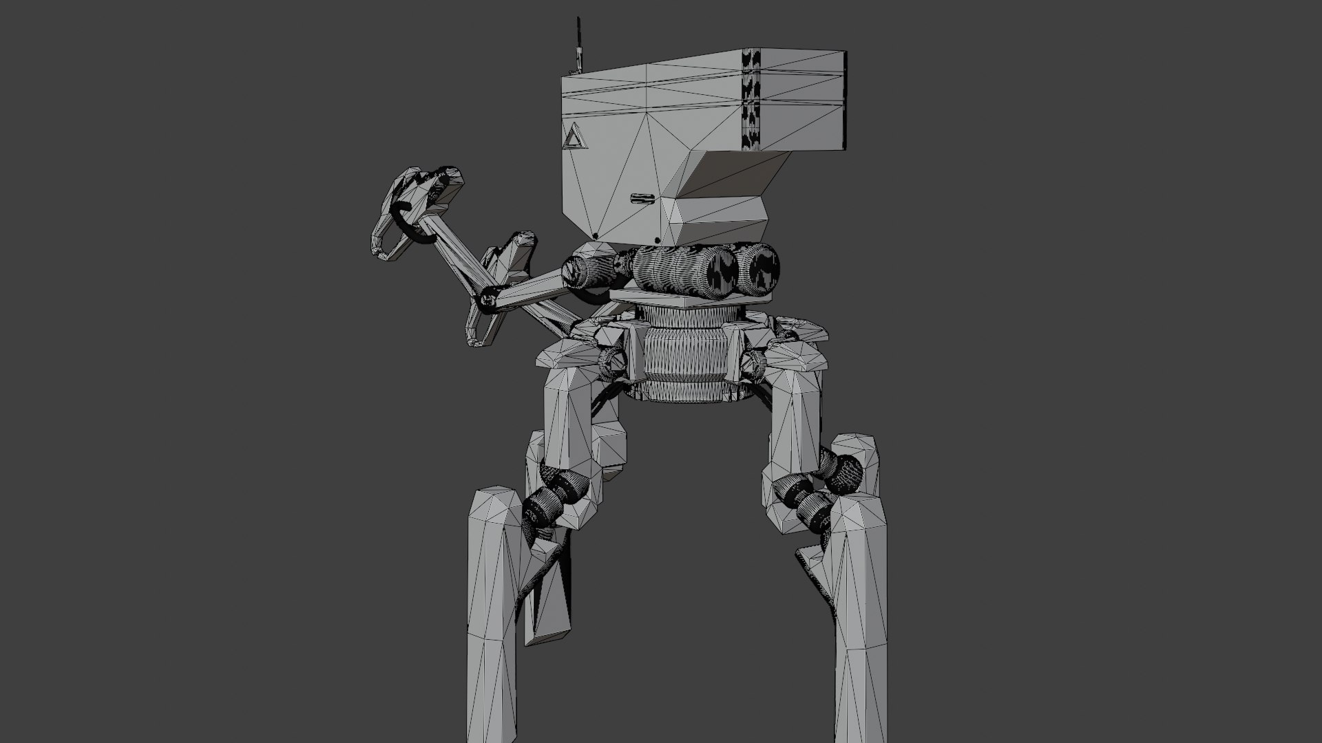 3D Four legs robot 3D model model - TurboSquid 1885020