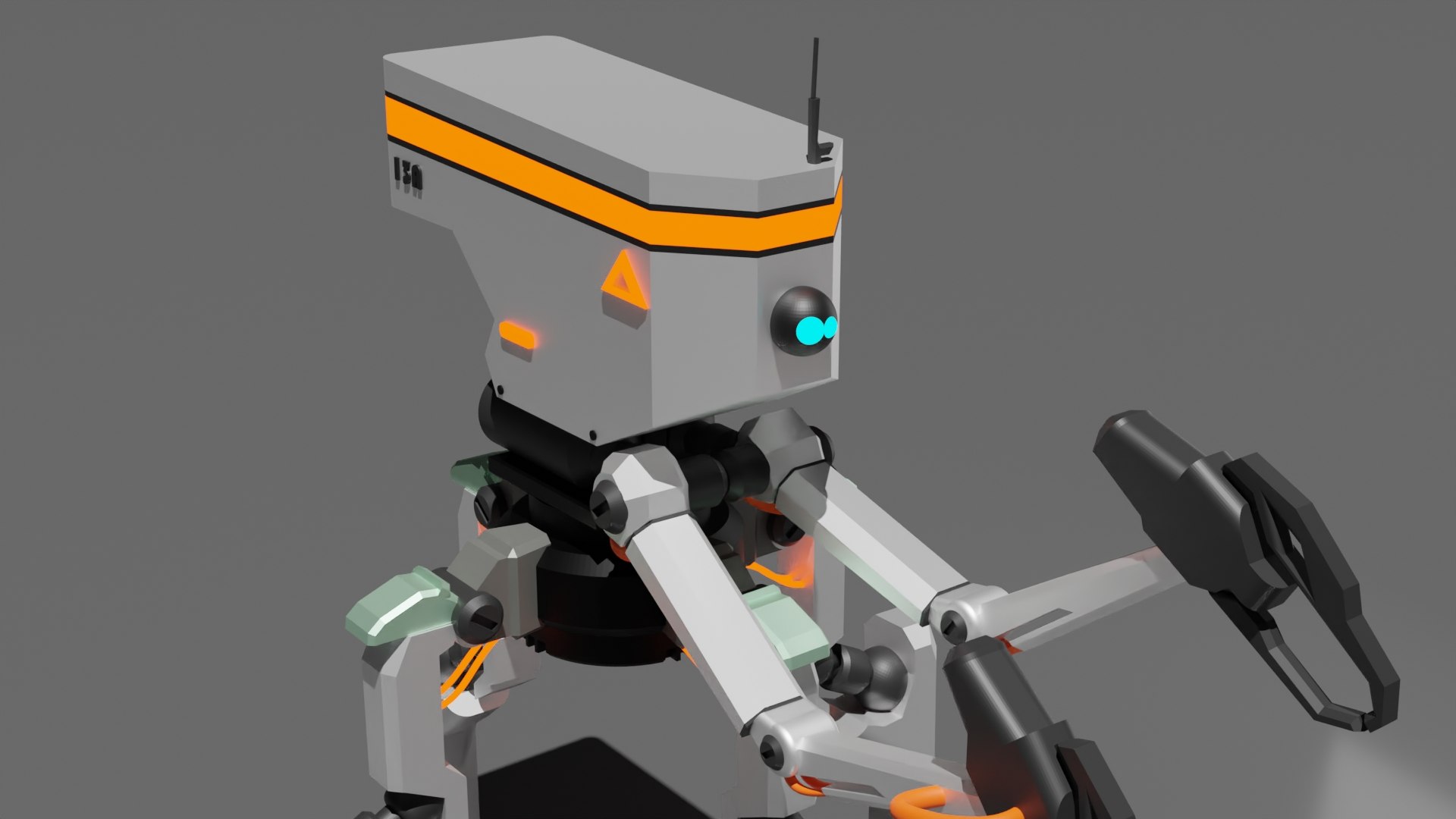 3D Four Legs Robot 3D Model Model - TurboSquid 1885020