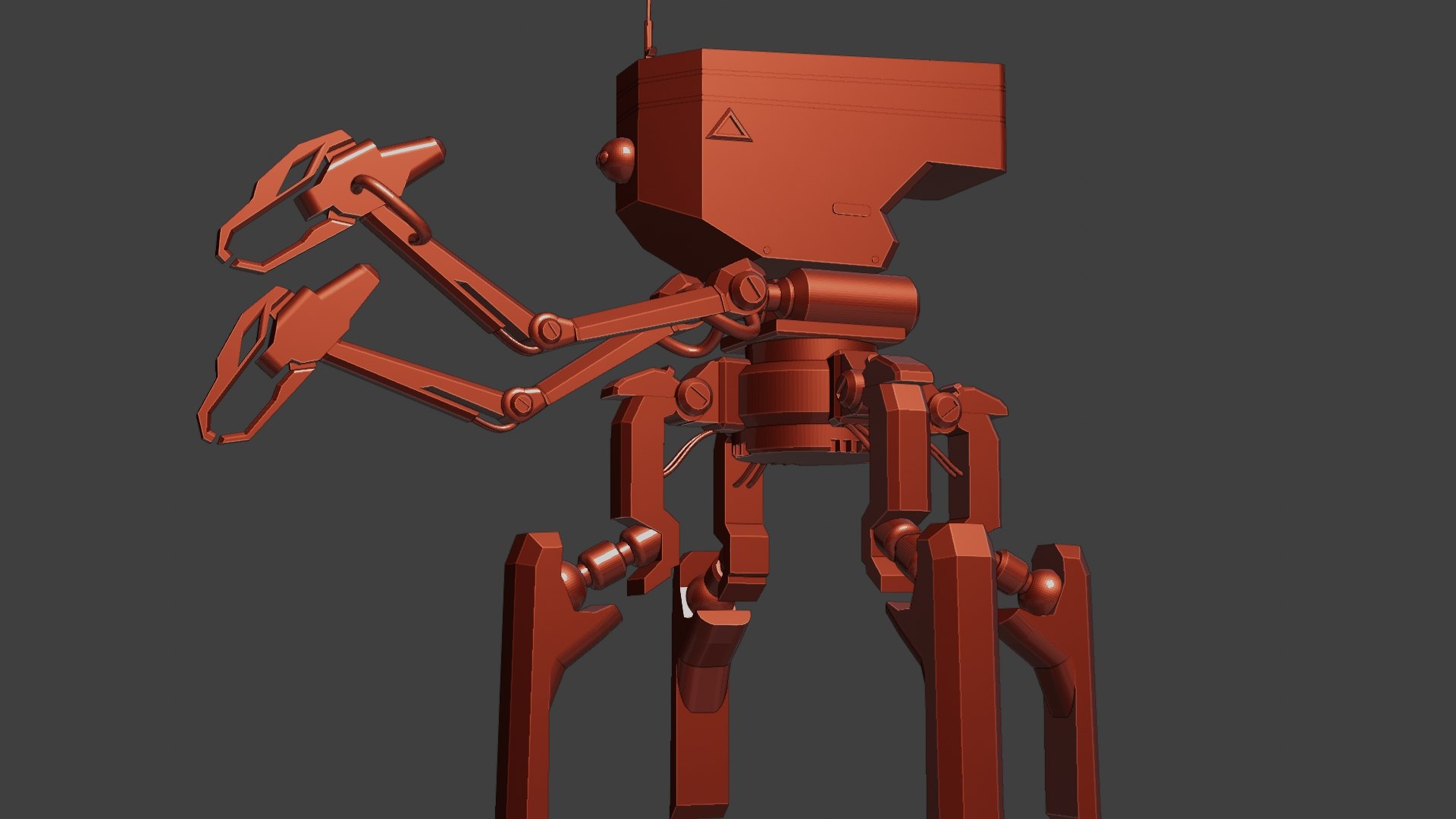 3D Four legs robot 3D model model - TurboSquid 1885020