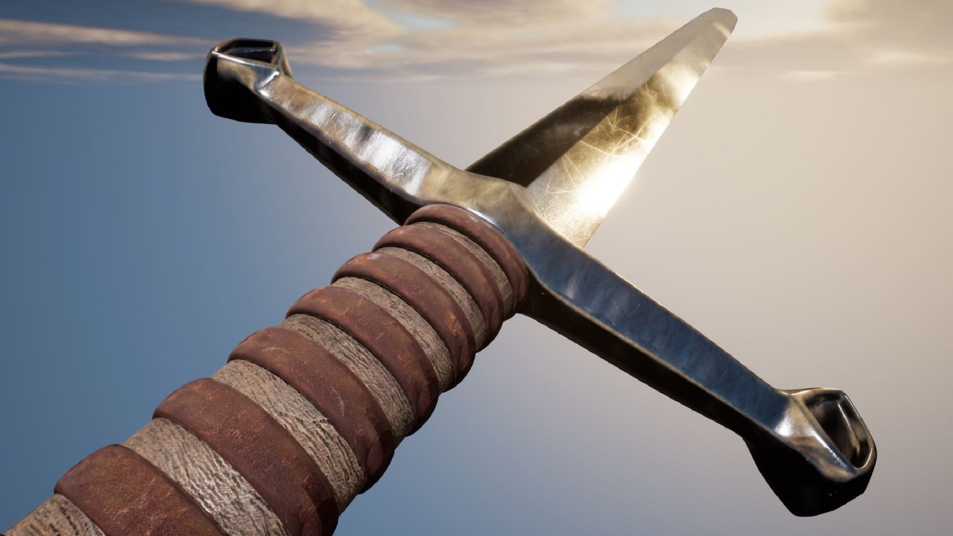 3D Two Handed Sword - TurboSquid 1950299
