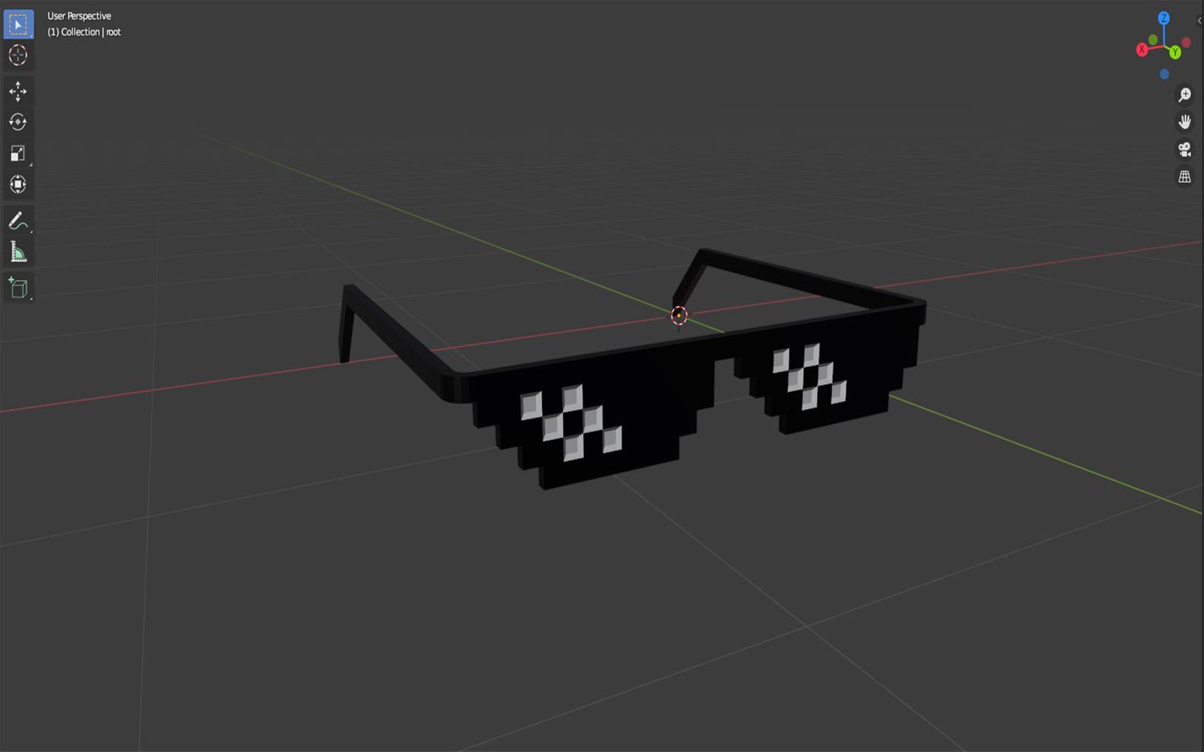3D Meme Glasses - TurboSquid 1710816