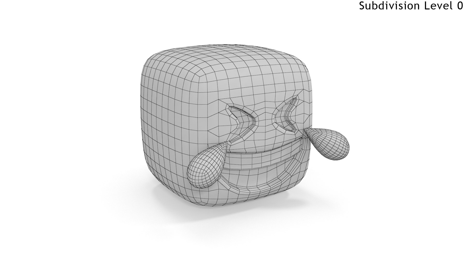 3D Smiley Face Emoji 16 Model - TurboSquid 2066156