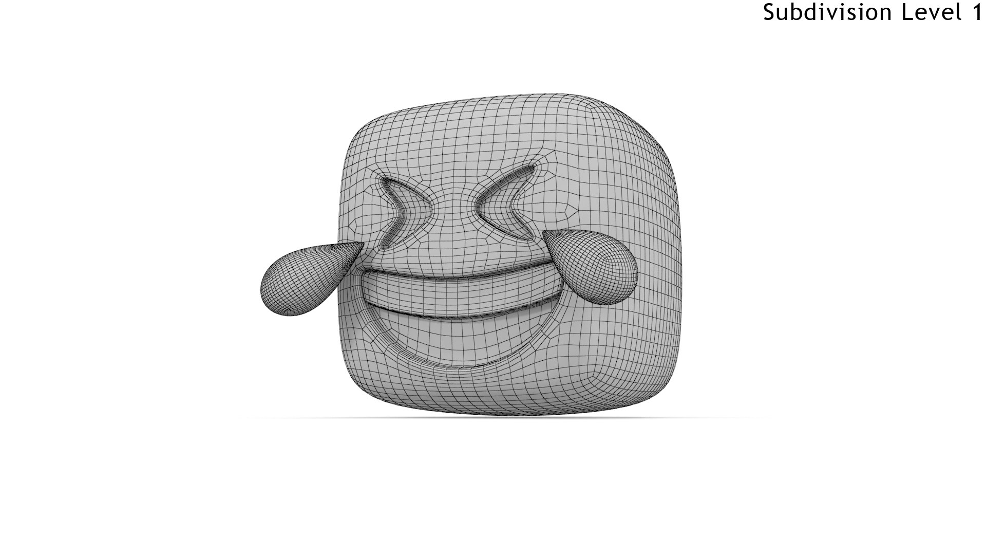 3D Smiley Face Emoji 16 Model - TurboSquid 2066156