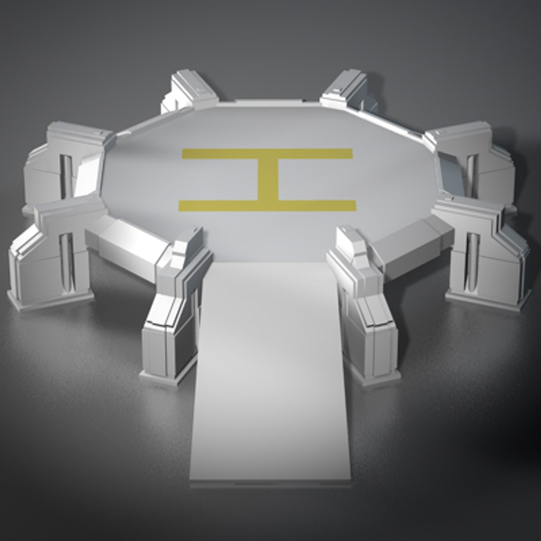 3d 3ds Landing Platform