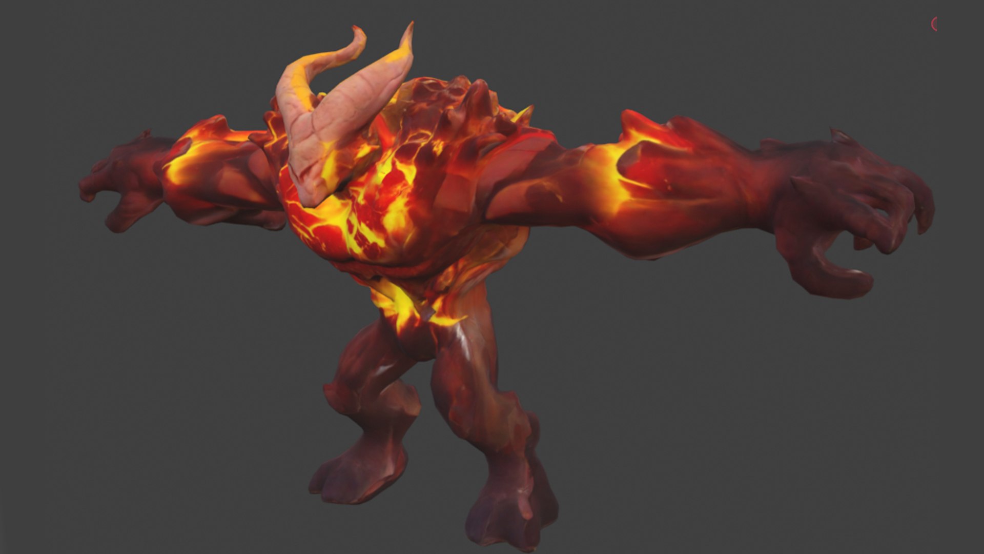 Inferno Titan Model - TurboSquid 2330265