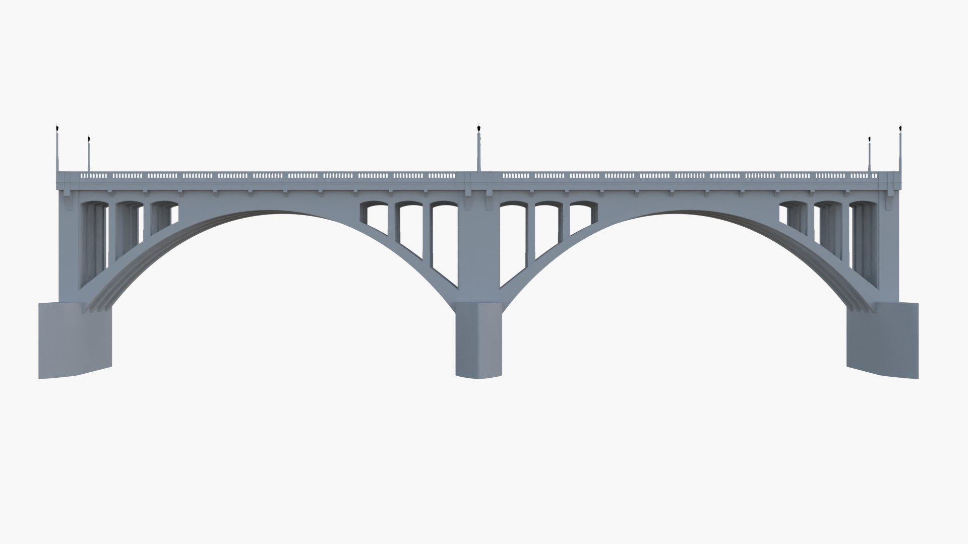 Road Bridges Collection 3D Model - TurboSquid 2097282