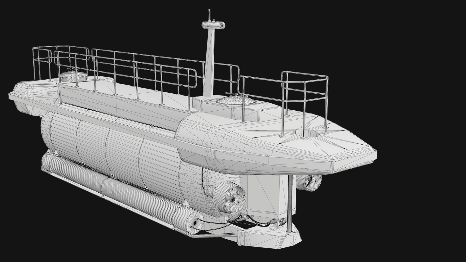 3D Triton Deepview Submarine - TurboSquid 2281564