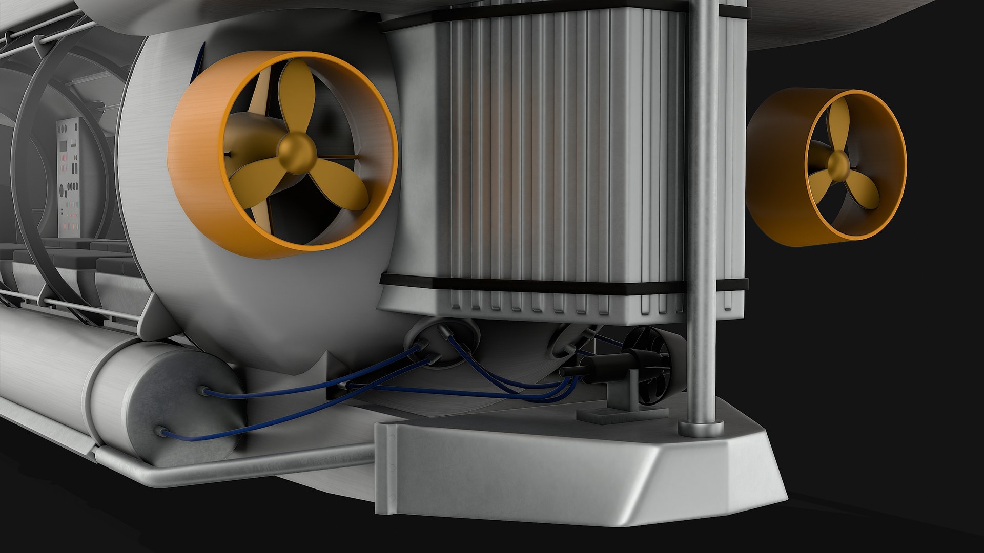 3D Triton Deepview Submarine - TurboSquid 2281564