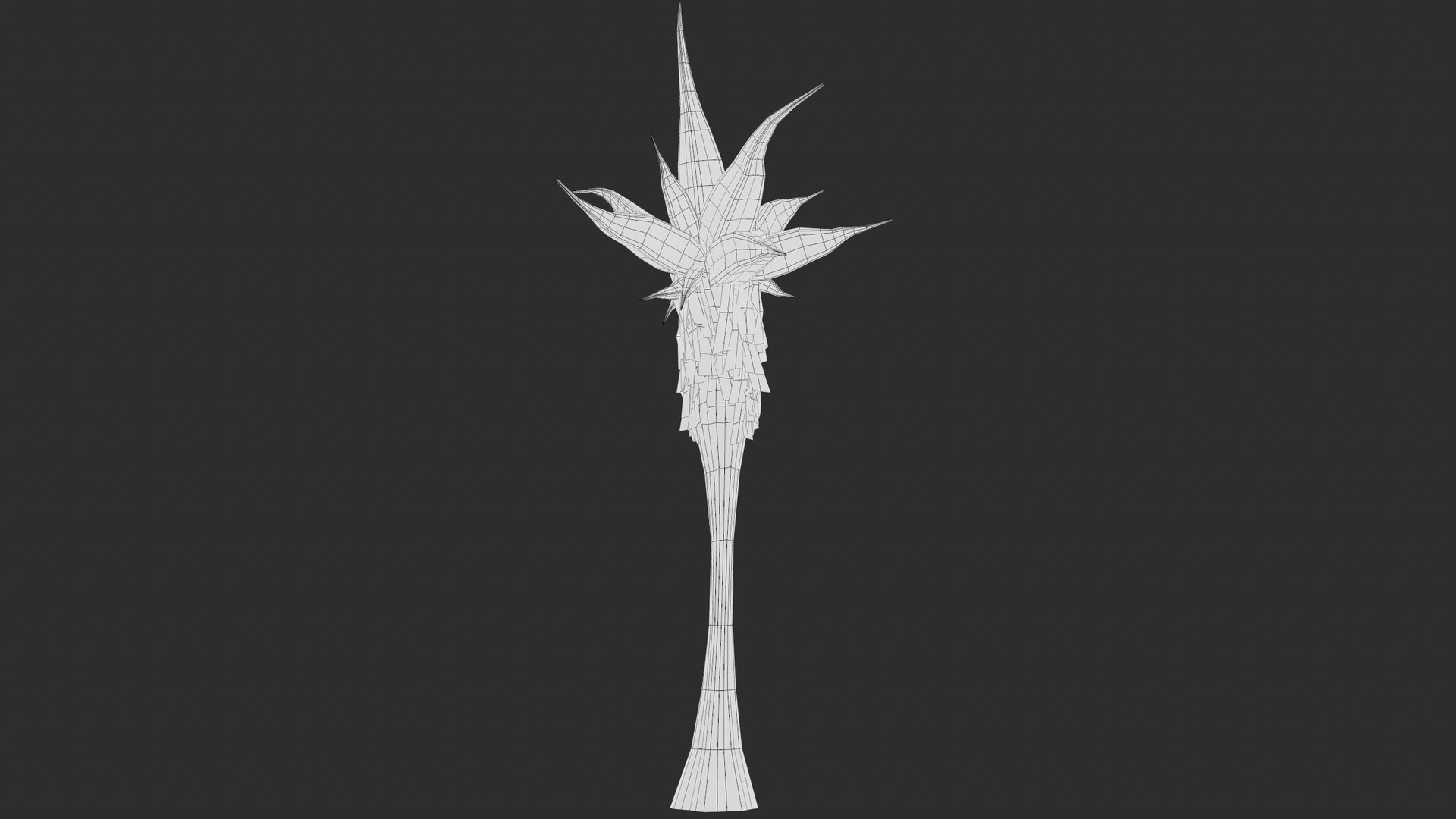 Palm Alien Vegetation Model - TurboSquid 1688668