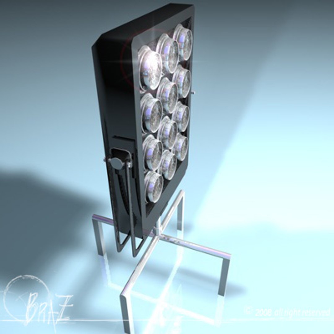 Par 12x650 Lighting 3d 3ds