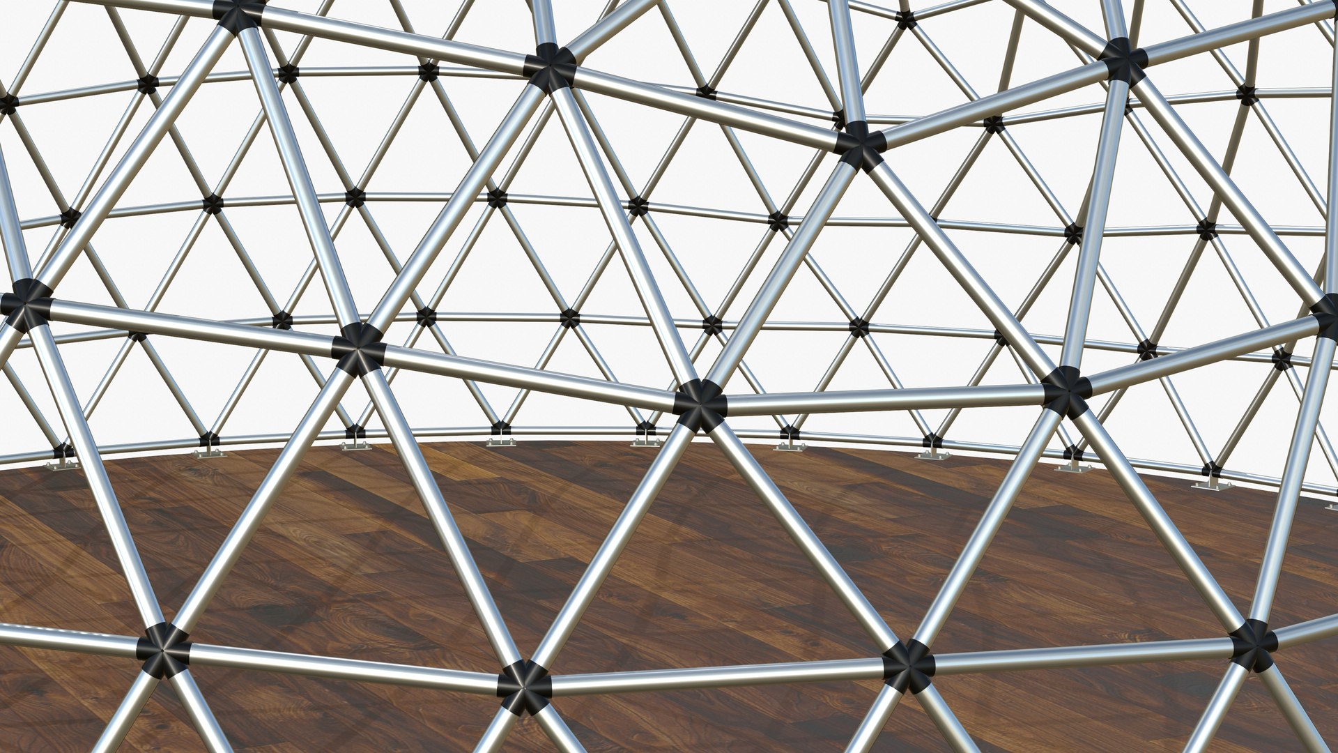 3D Geodesic Dome Structure model - TurboSquid 1898220