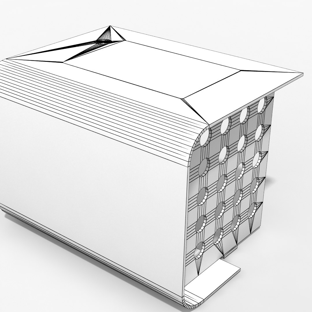 3d Table Futuristic Hdri Model