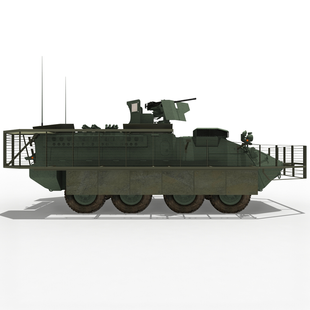 m1131 stryker support vehicle 3d 3ds