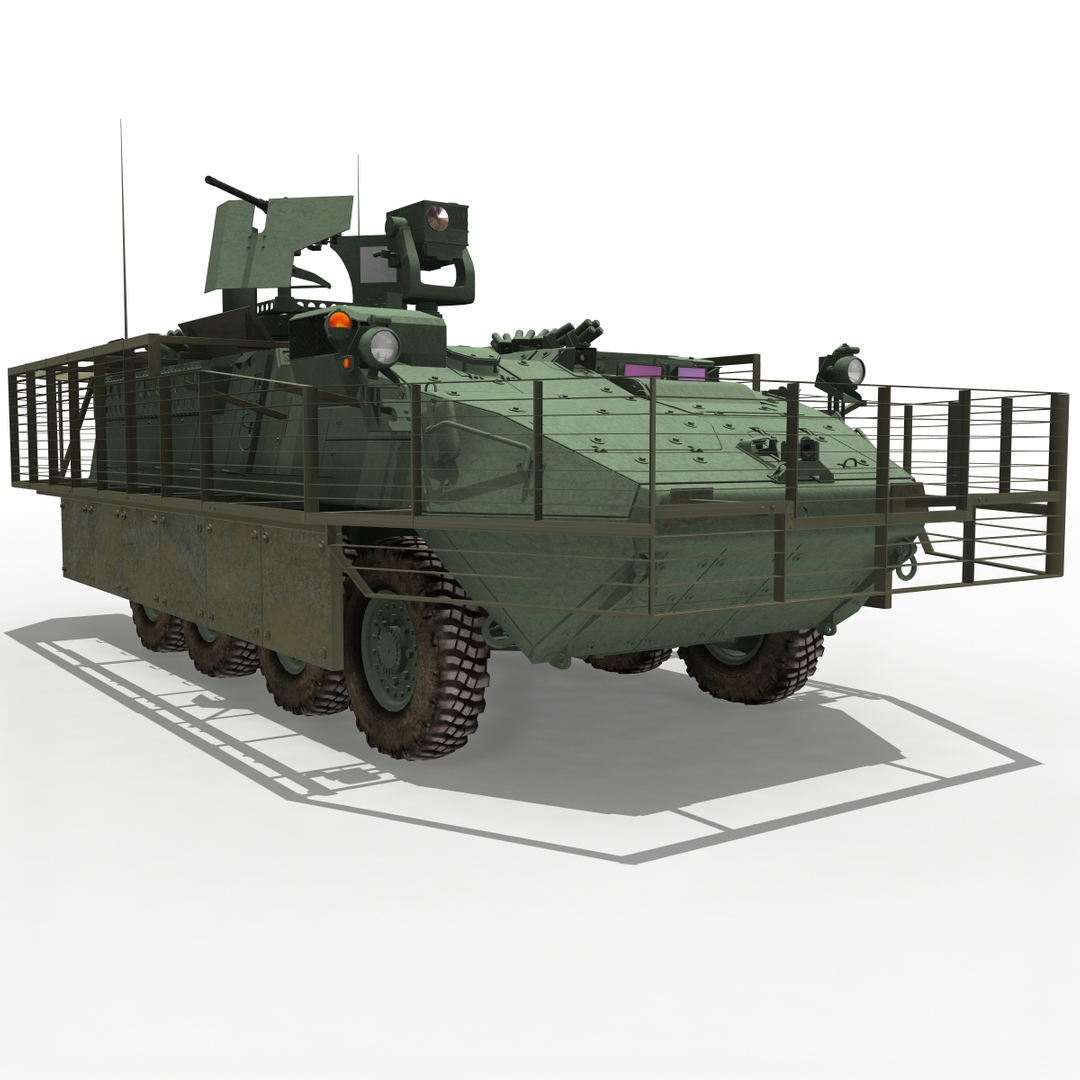 m1131 stryker support vehicle 3d 3ds