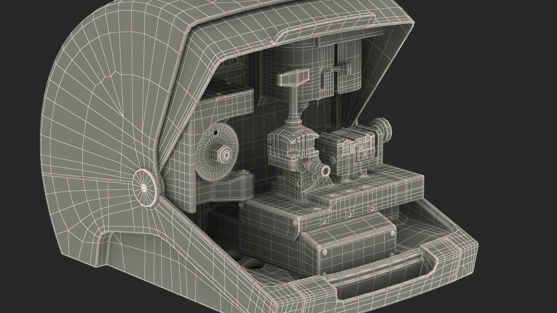 Automatic Laser Cut Key Machine 3D model - TurboSquid 2098299