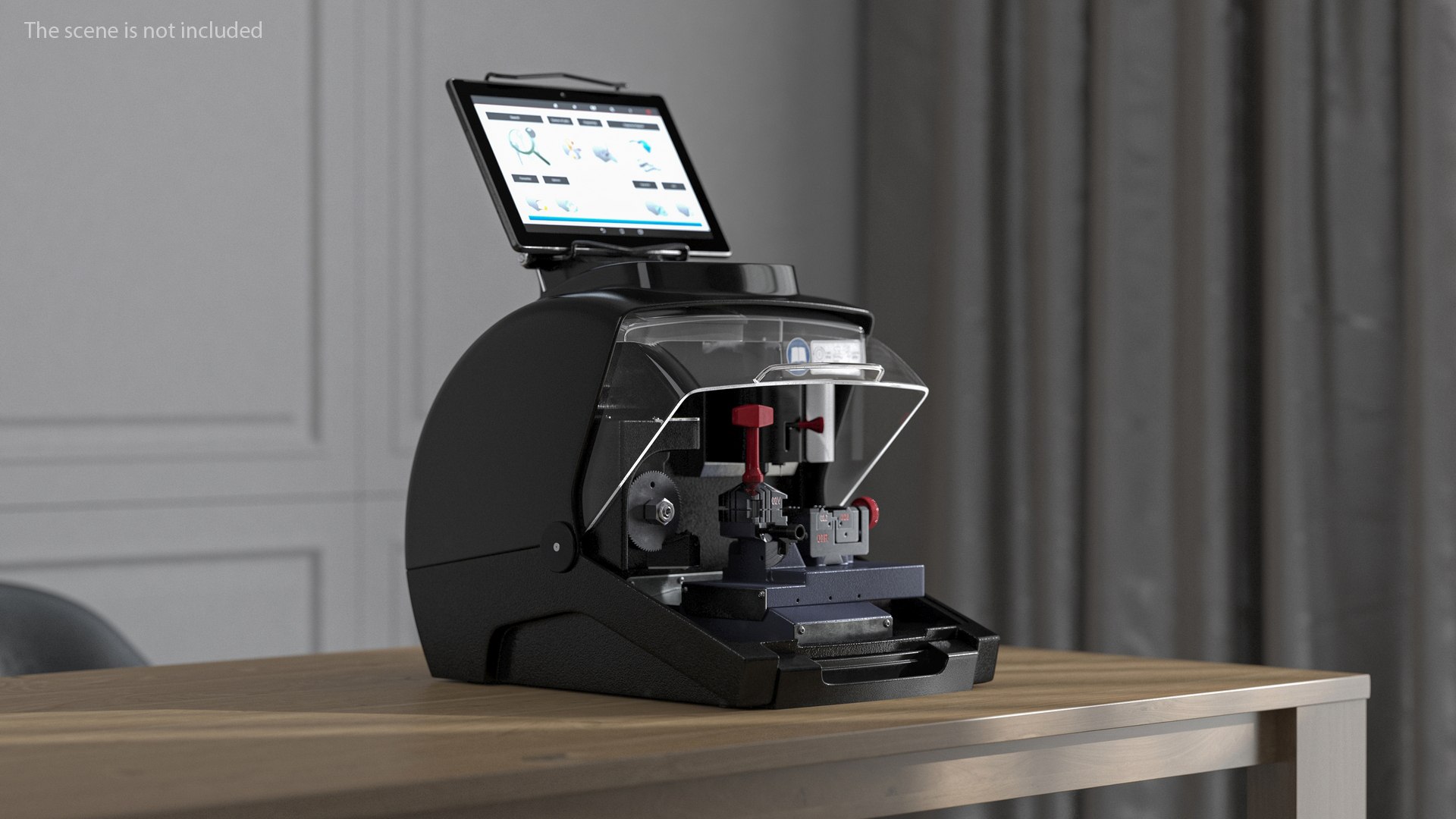 Automatic Laser Cut Key Machine 3D model - TurboSquid 2098299