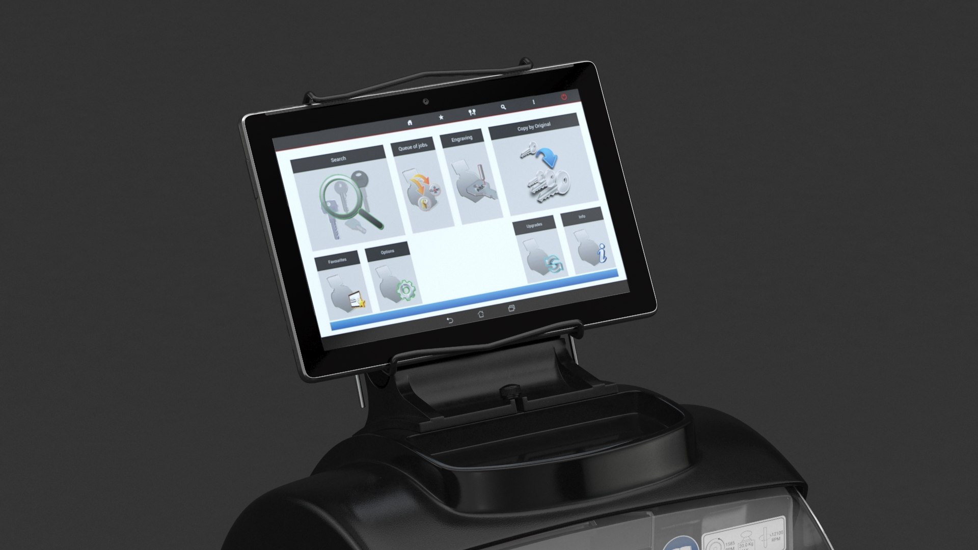 Automatic Laser Cut Key Machine 3D model - TurboSquid 2098299