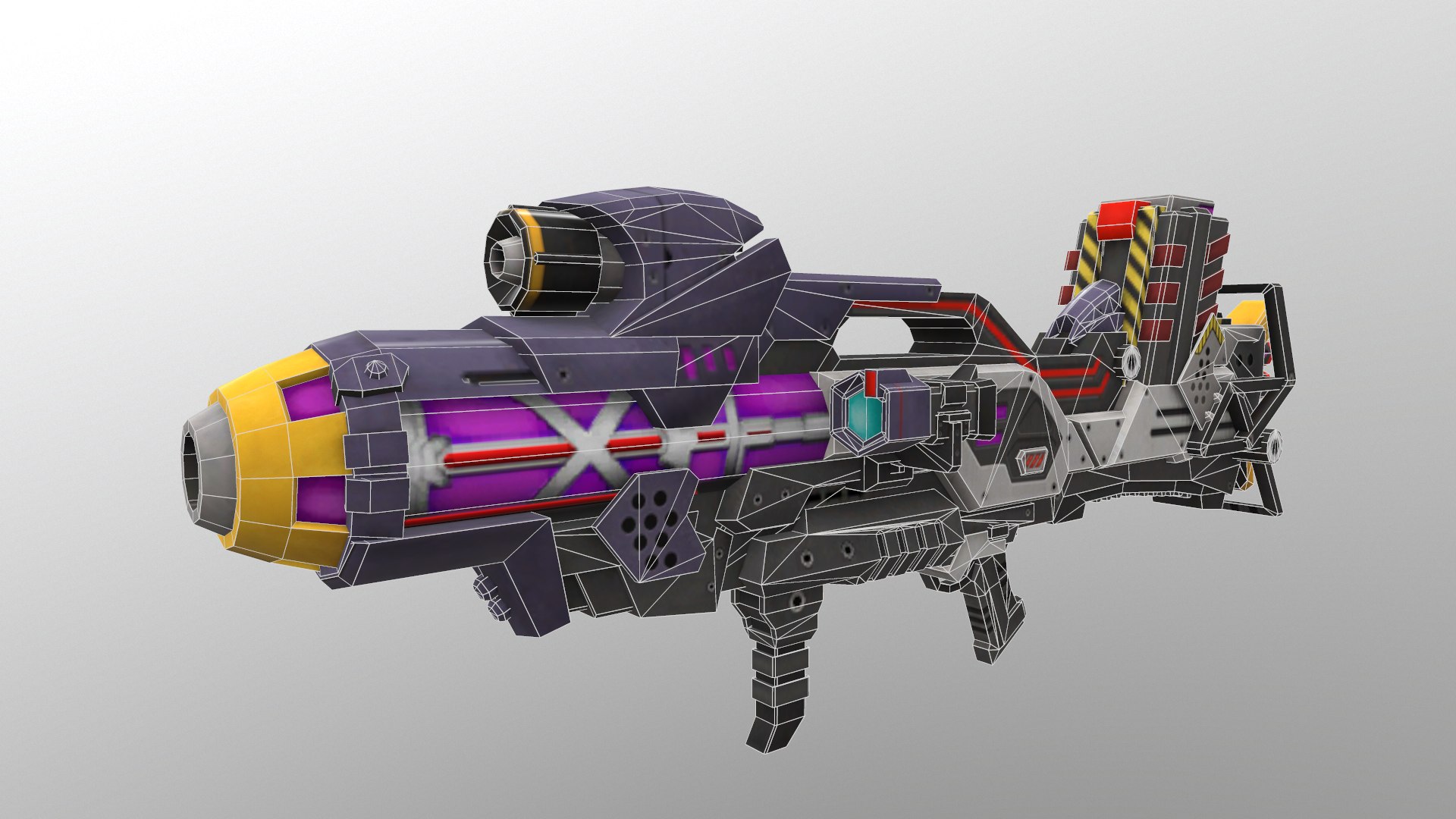 3D Gravity Gun Level 2 Model - TurboSquid 2186803