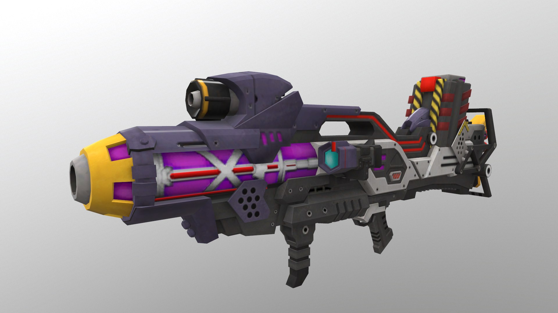 3D Gravity Gun Level 2 Model - TurboSquid 2186803
