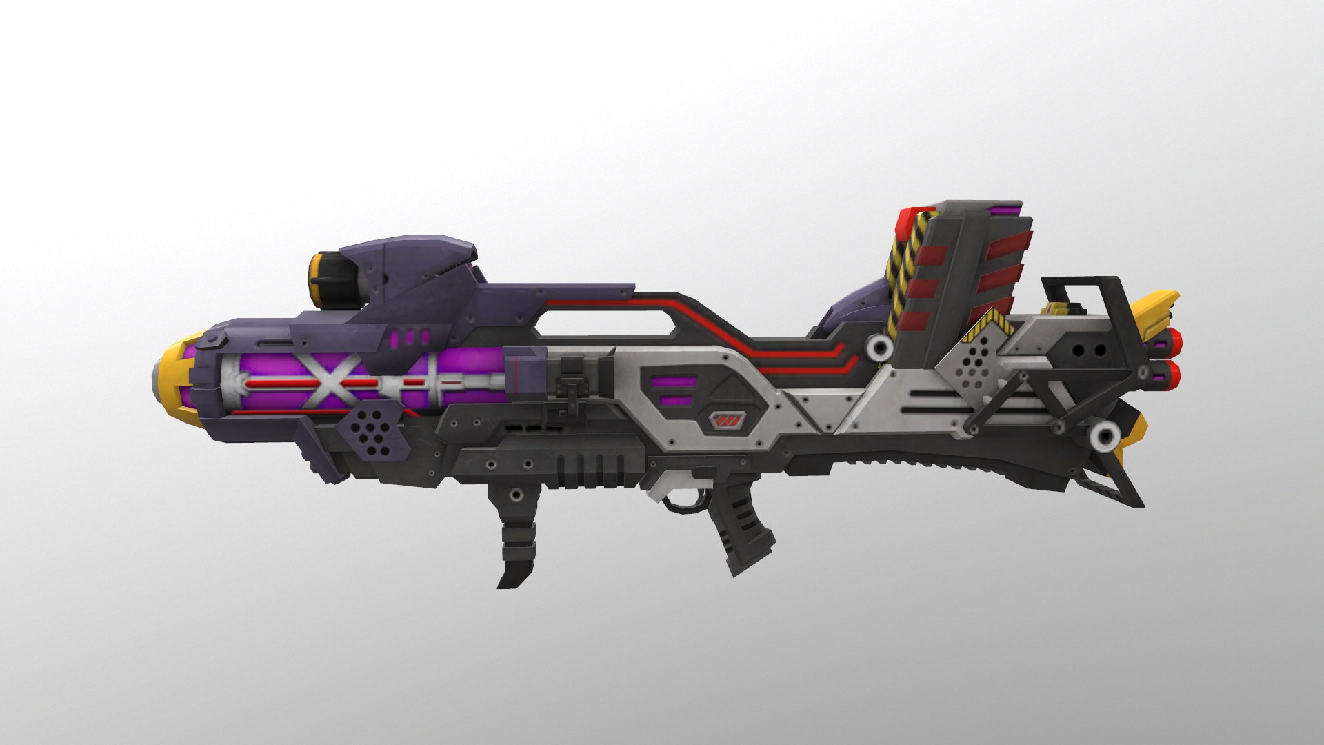 3D Gravity Gun Level 2 Model - TurboSquid 2186803