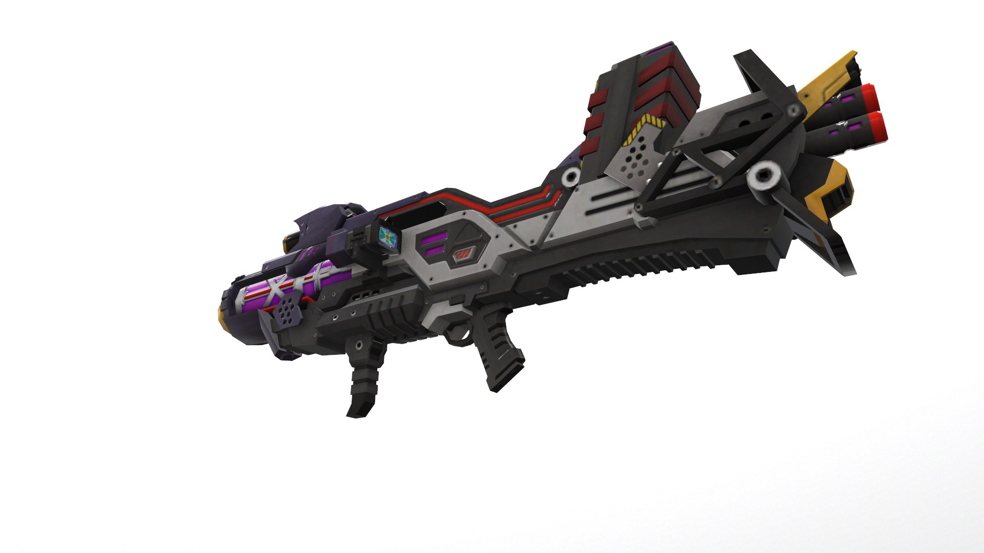 3D Gravity Gun Level 2 Model - TurboSquid 2186803