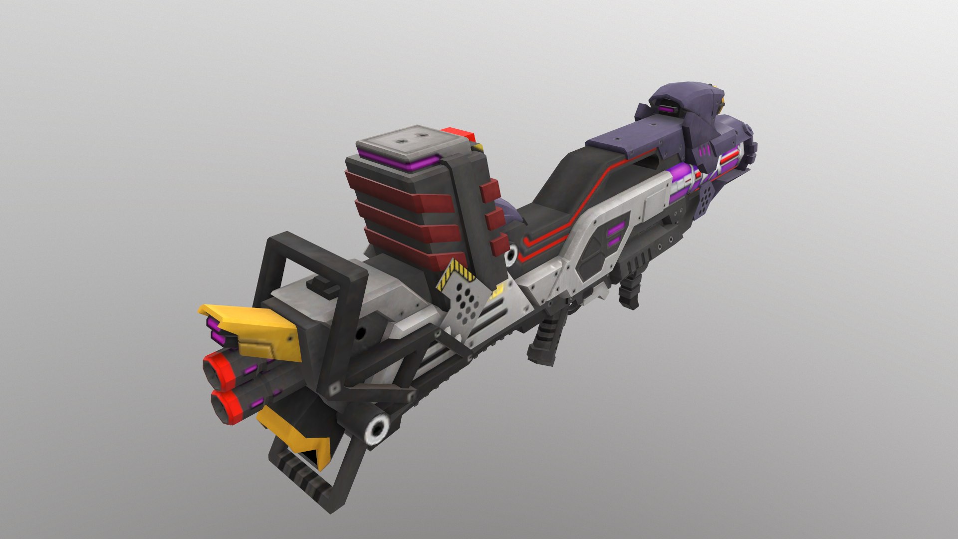 3D Gravity Gun Level 2 Model - TurboSquid 2186803