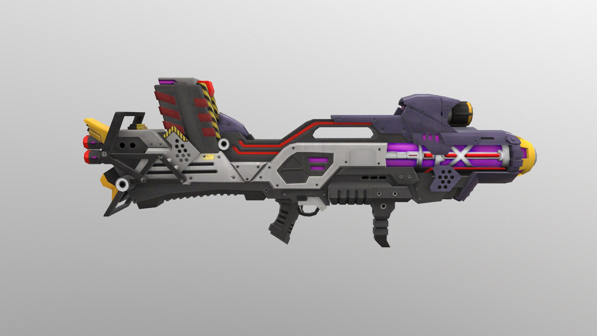3D Gravity Gun Level 2 Model - TurboSquid 2186803