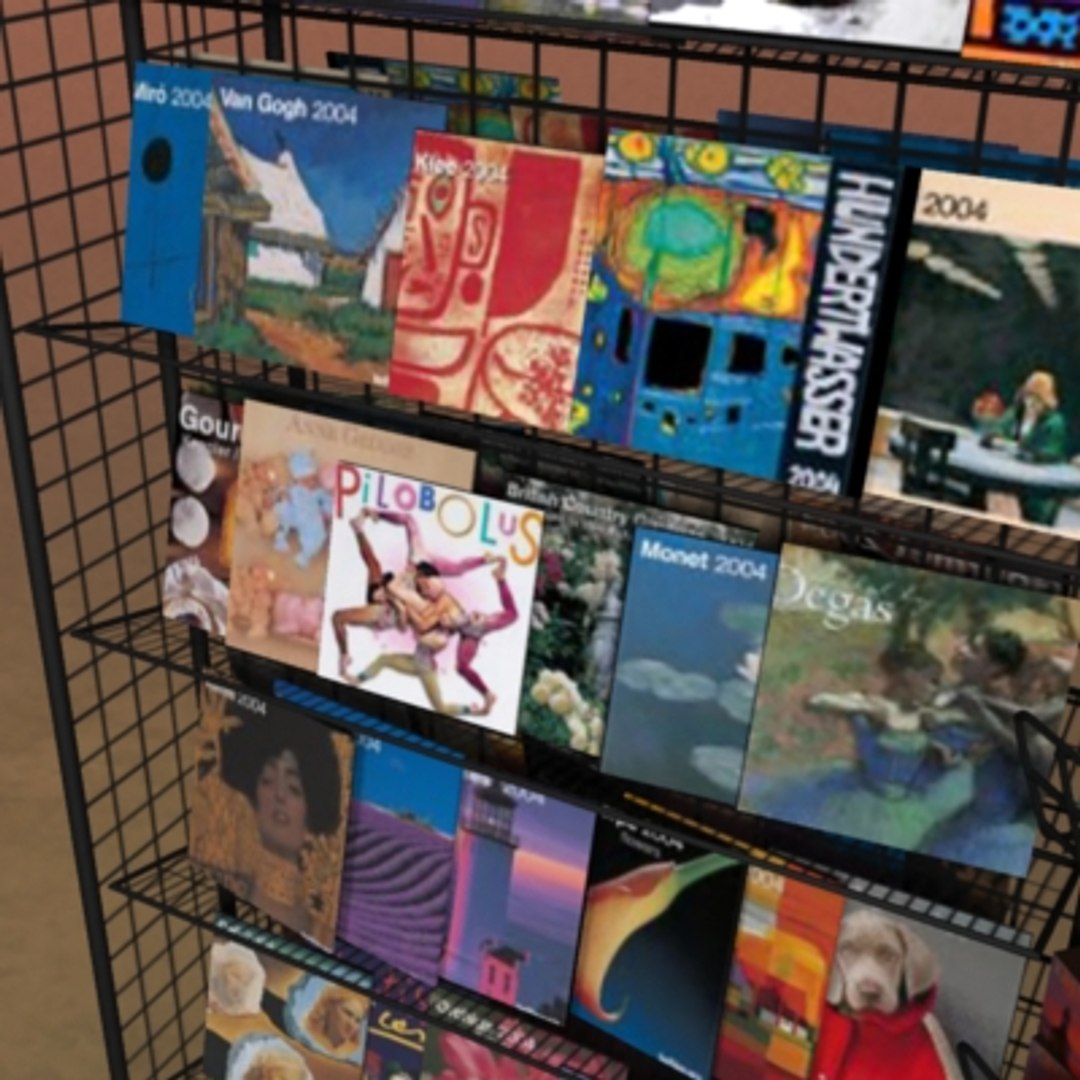 Calendar Rack 3d 3ds