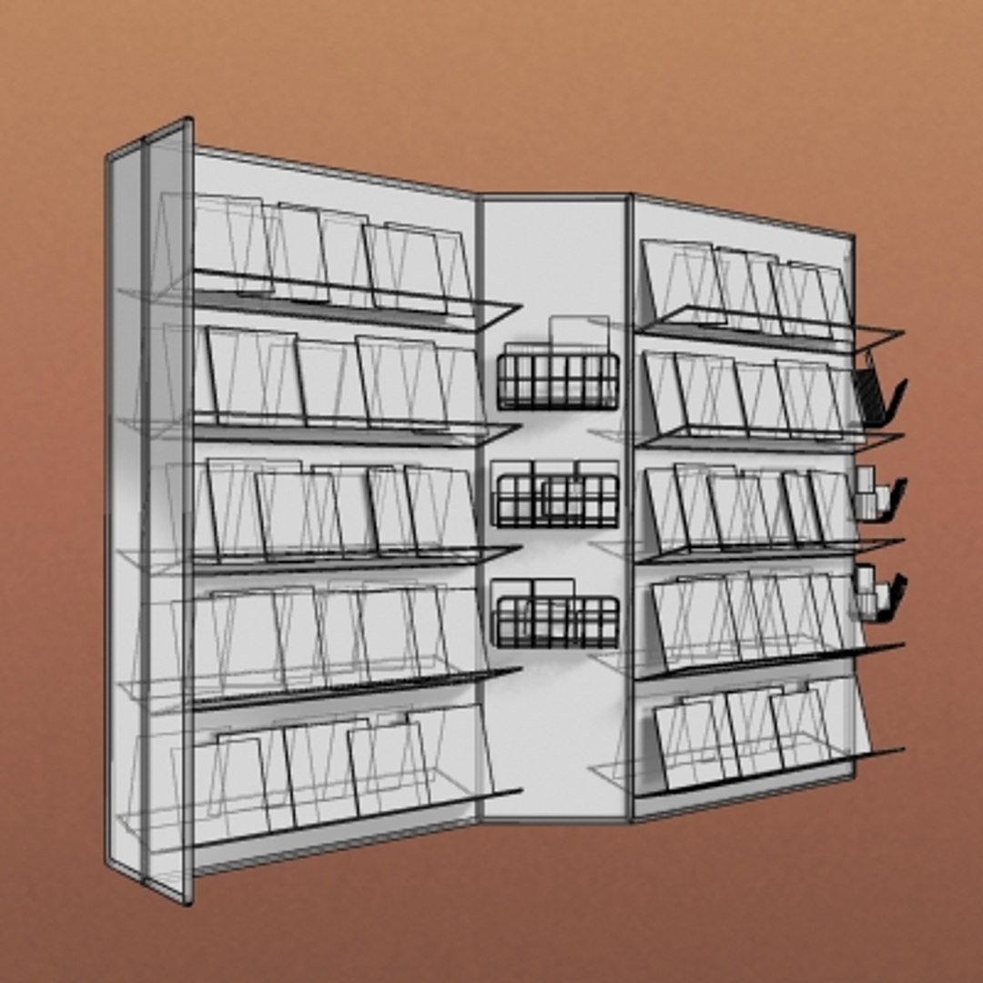 Calendar Rack 3d 3ds